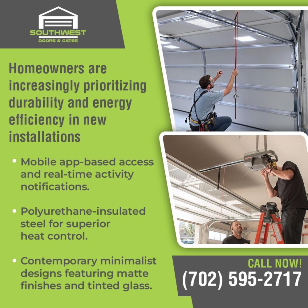 Garage Door Installation Trends in Las Vegas 2026